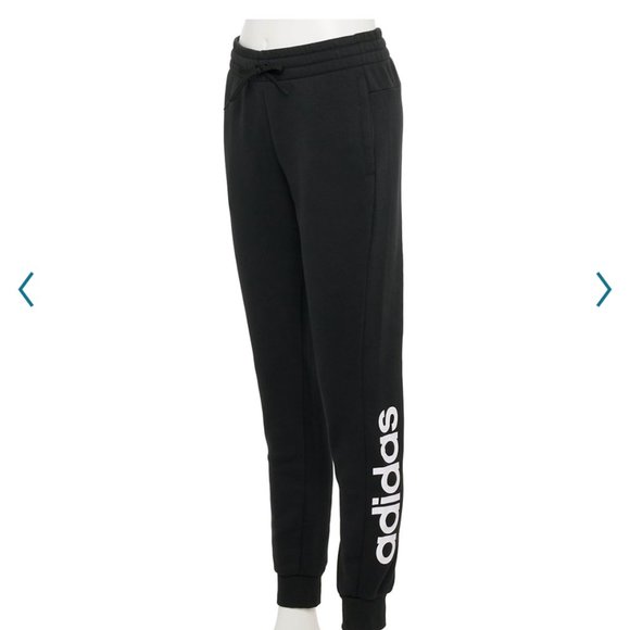 adidas | Pants & Jumpsuits | Adidas Sweatpants Womens Large Linear Logo ...